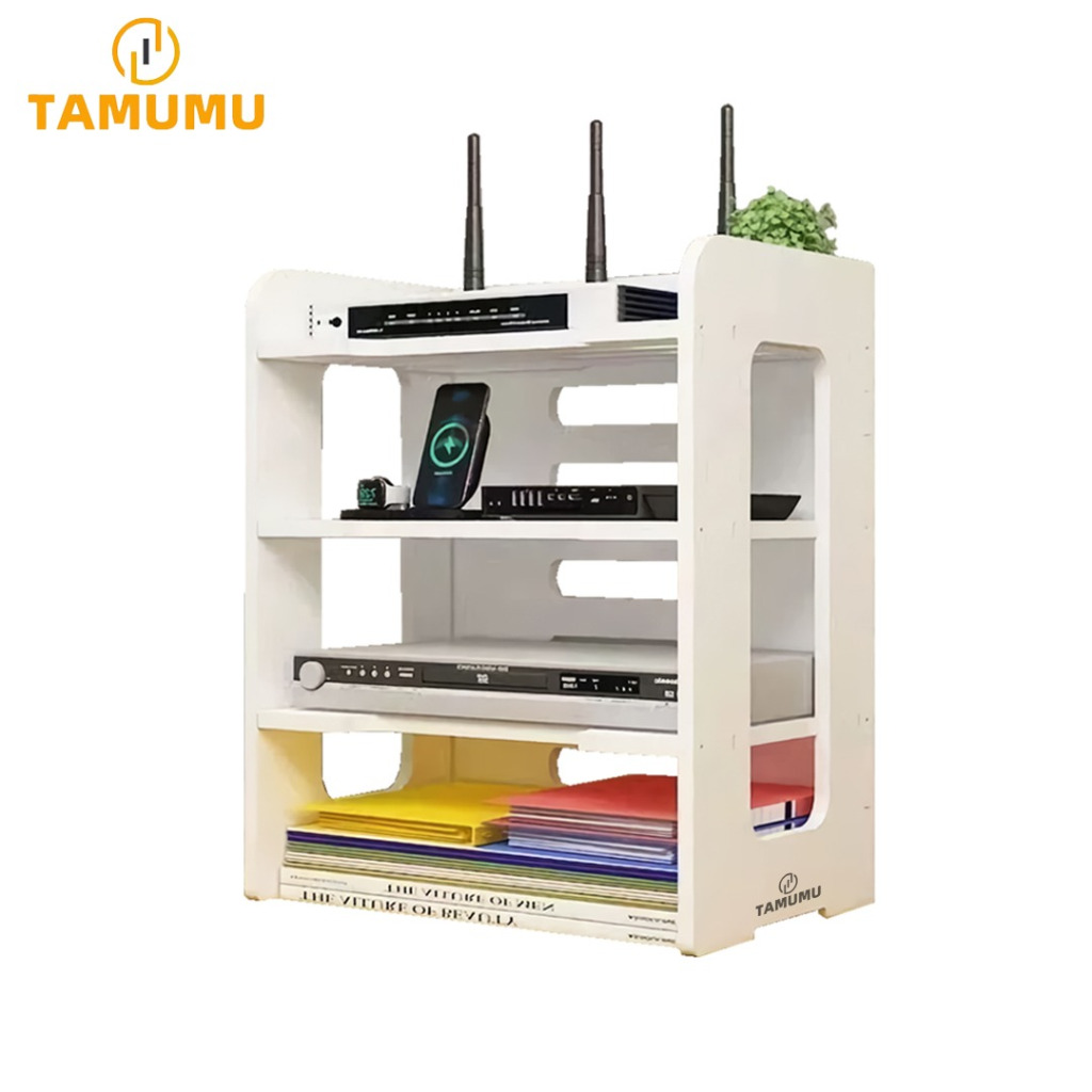 Jual Tamumu Rak Susun Penyimpanan Meja Kantor, Berkas Berkas Dan Wifi ...
