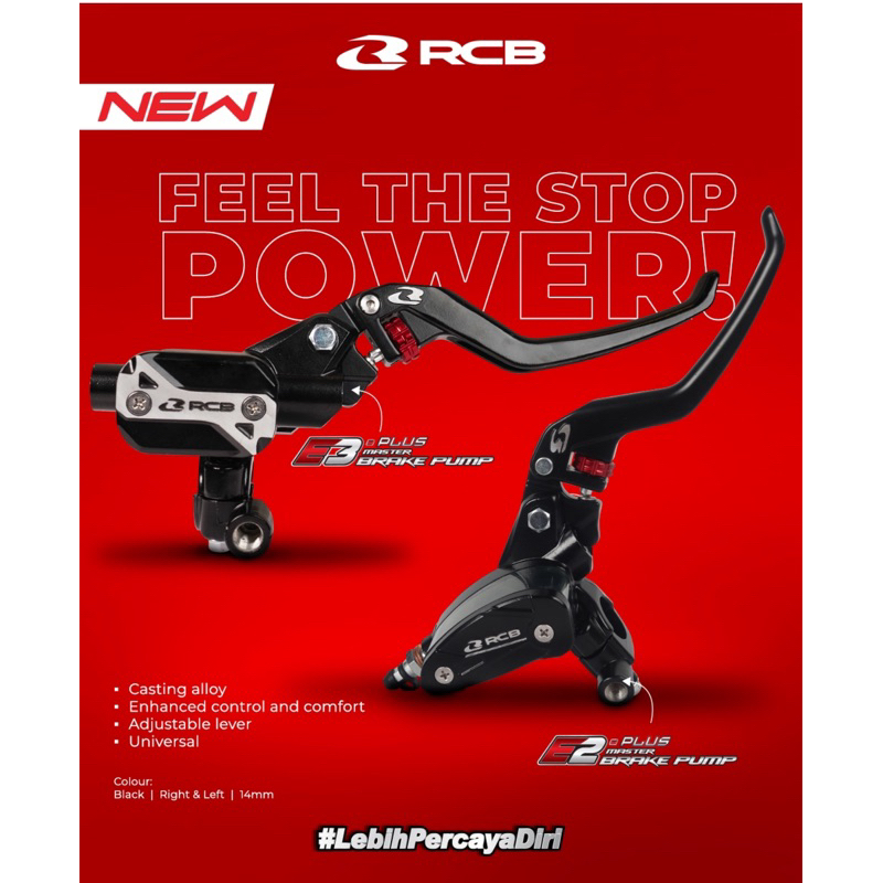 Jual Master Rem RCB Racing Boy E2+ E3+ E4+ New model E2 plus E3 plus E4 plus | Shopee Indonesia