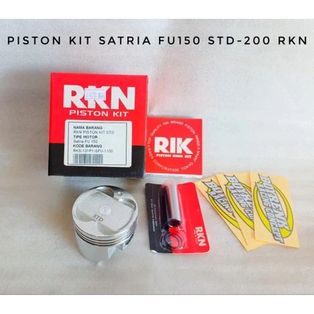 Jual RKN PISTON KIT SEHER SEKER SATRIA FU 150 SFU STD,25,50 ...