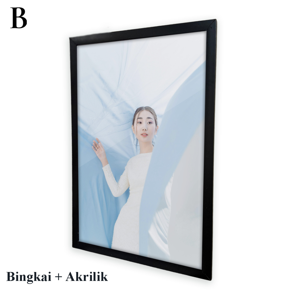 Jual Bingkaimu Custom Cetak Foto + Akrilik Frame Bingkai Foto Dinding ...