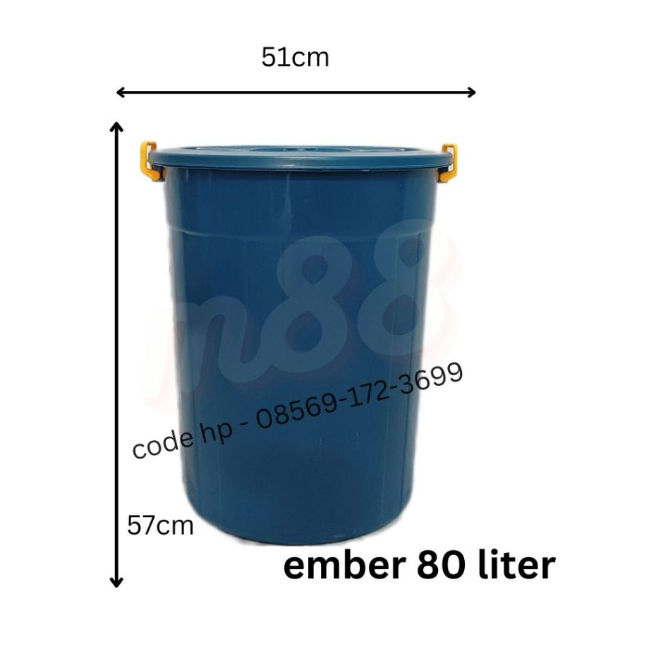 Jual ember air 80 liter bahan plastik royal plastik | Shopee Indonesia