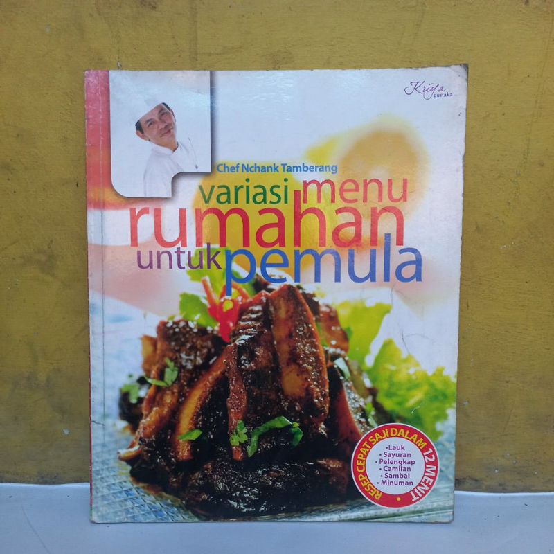 Jual Buku Resep Masakan - Variasi Menu Rumahan Untuk Pemula | Shopee ...