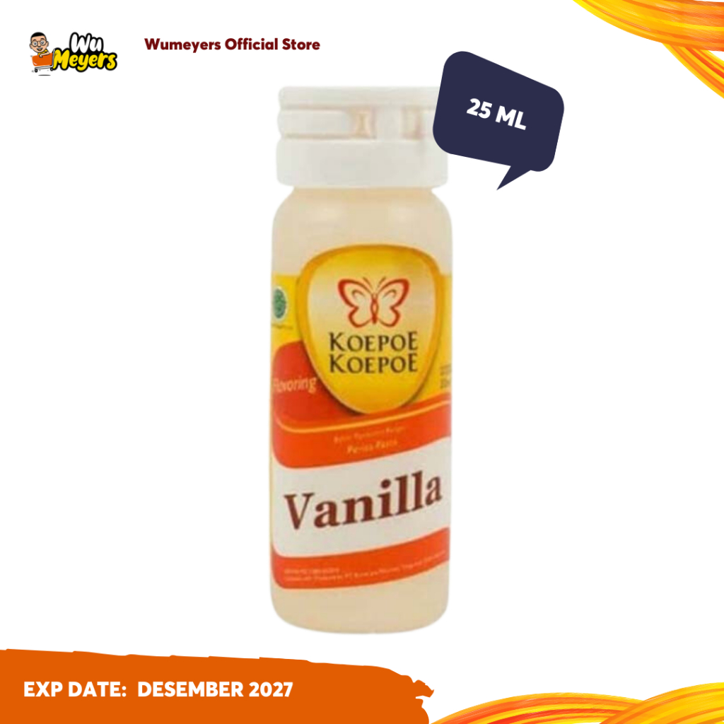 Jual Aroma Pasta Vanilla Koepoe Koepoe 25ml | Shopee Indonesia