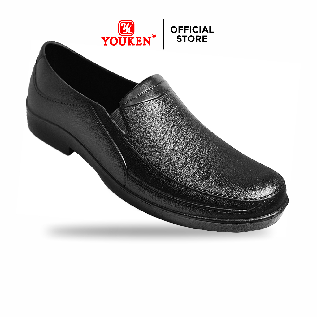 Jual Youken Hoki-142 Sepatu Kerja Pantofel Pria Formal Karet, Anti Slip ...