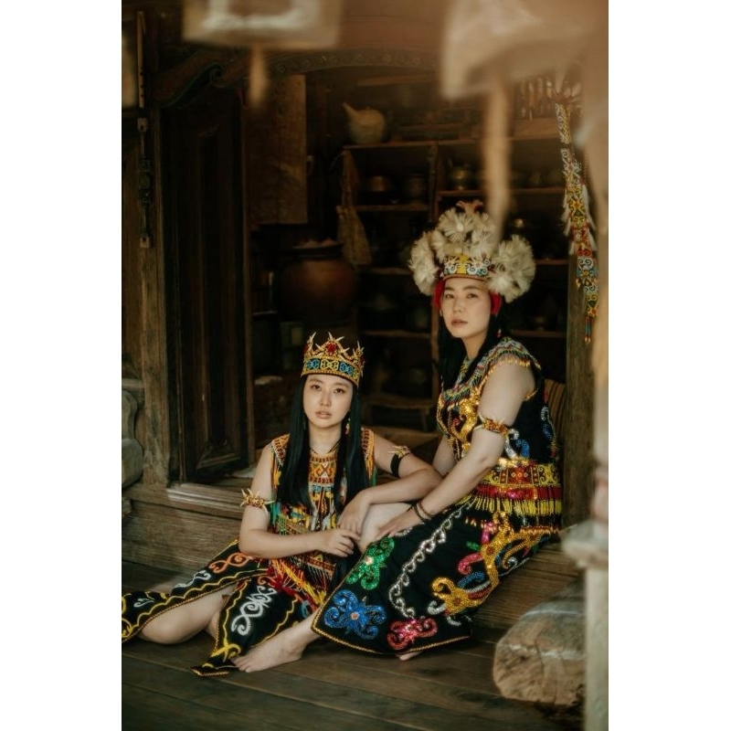 Jual ACCESSORIES TOPI MAHKOTA ANAK/TOPI BULAT MANIK KHAS KALIMANTAN ...