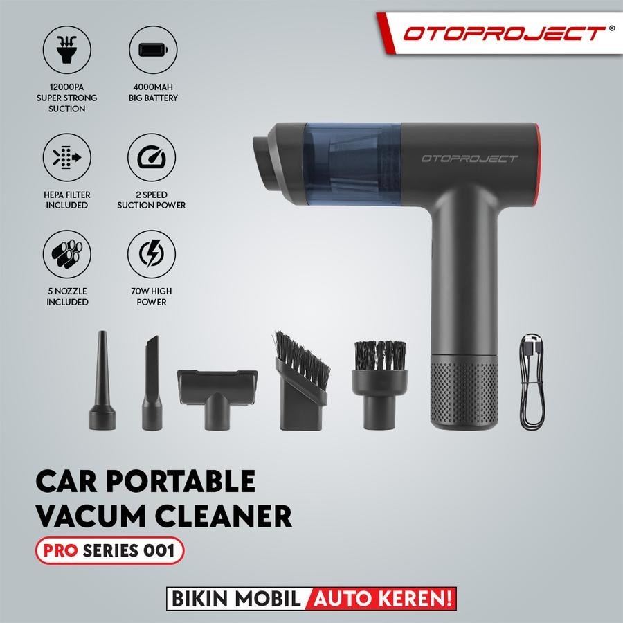 Jual Otoproject - Universal Car Portable Vacuum Cleaner Pro Series 001 ...