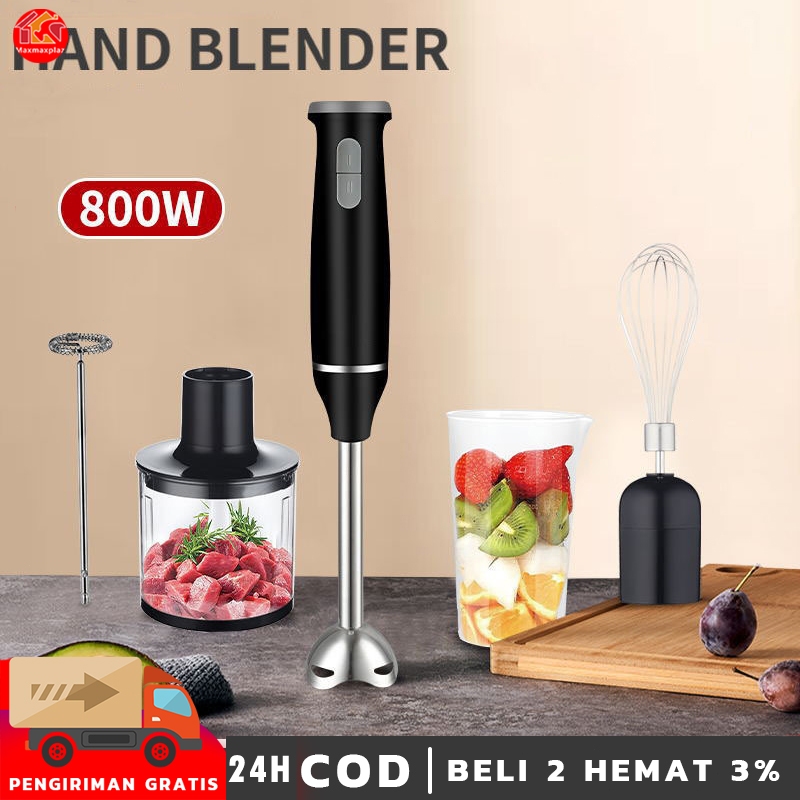 Jual HAND BLENDER MULTIFUNGSI BLENDER TANGAN STAINLESS | Shopee Indonesia