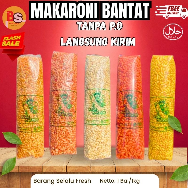 Jual Makaroni Bantat 30Ribuan /makaroni bantat rasa balado 1ball ...