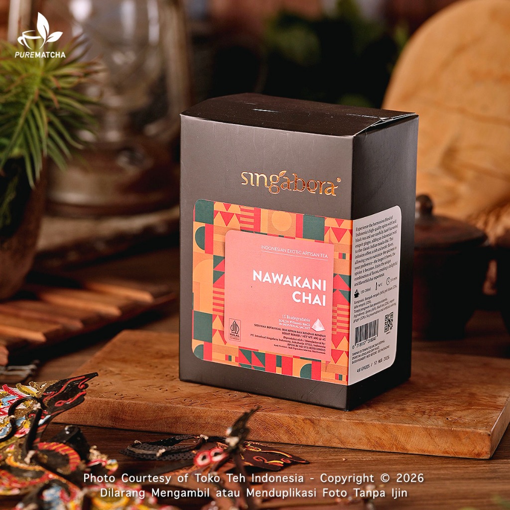 Jual Singabera Nakawani Chai - Kemasan Box isi 15tb Teh Singabera ...
