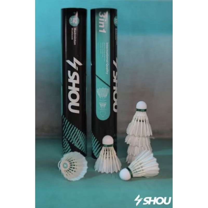 Jual Termurah JUAL SHOU tosca SHUTTLE COCK badminton hijau PBSI READY ...
