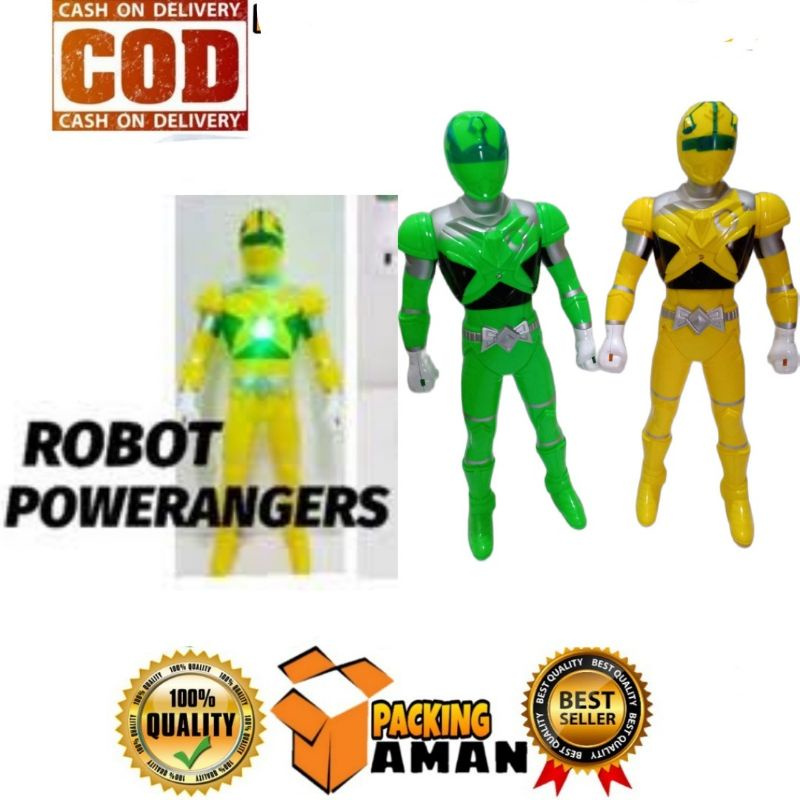 Jual MAINAN ROBOT POWER RANGER / MAINAN POWER RANGER BESAR BUNYI DAN ...
