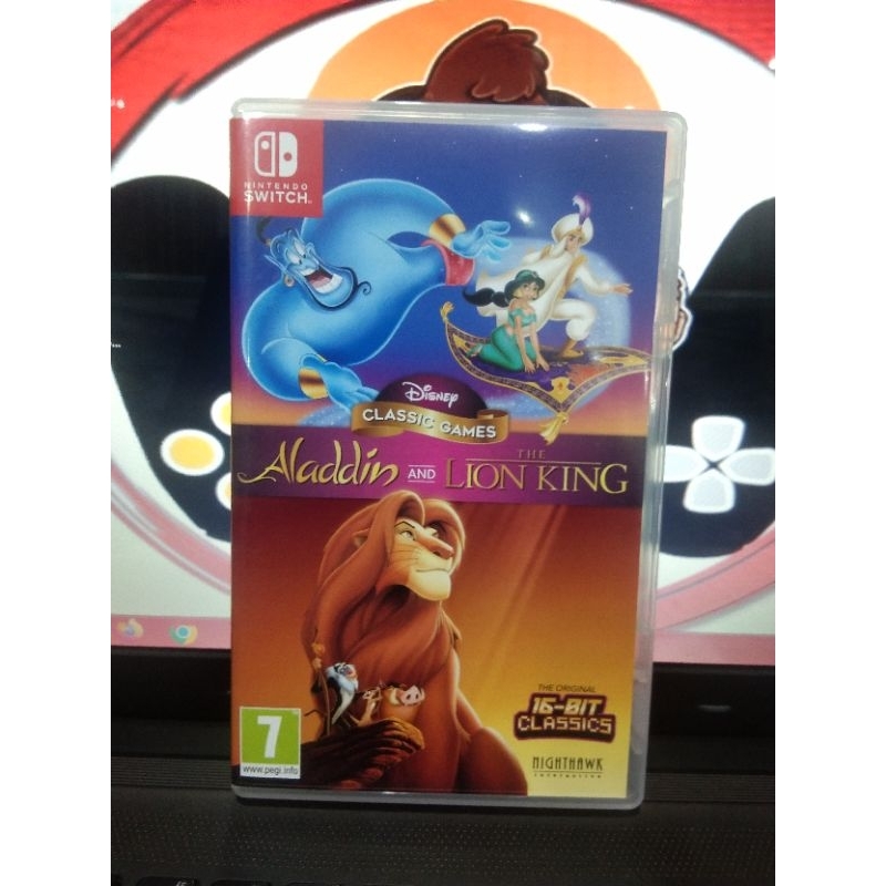 Jual Aladdin And Lion King Nintendo Switch Bekas / second | Shopee ...