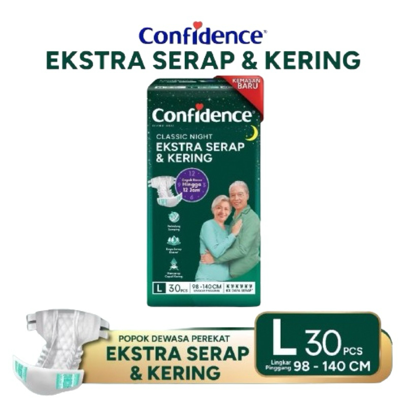 Jual Confidence Menyerap Kering M & L 30 pcs | Shopee Indonesia