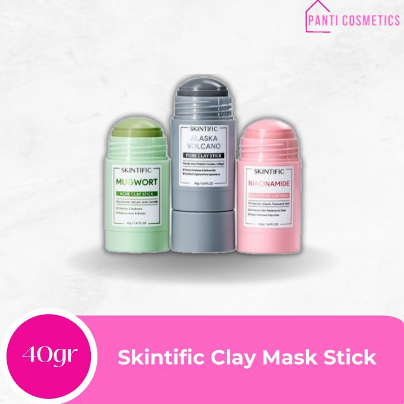 Jual Skintific Clay Mask Stick 40gr | Shopee Indonesia