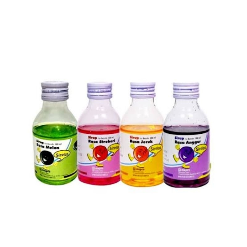 Jual Sirplus Sirup Campuran Obat Rasa Jeruk & Anggur 100 ml | Shopee ...