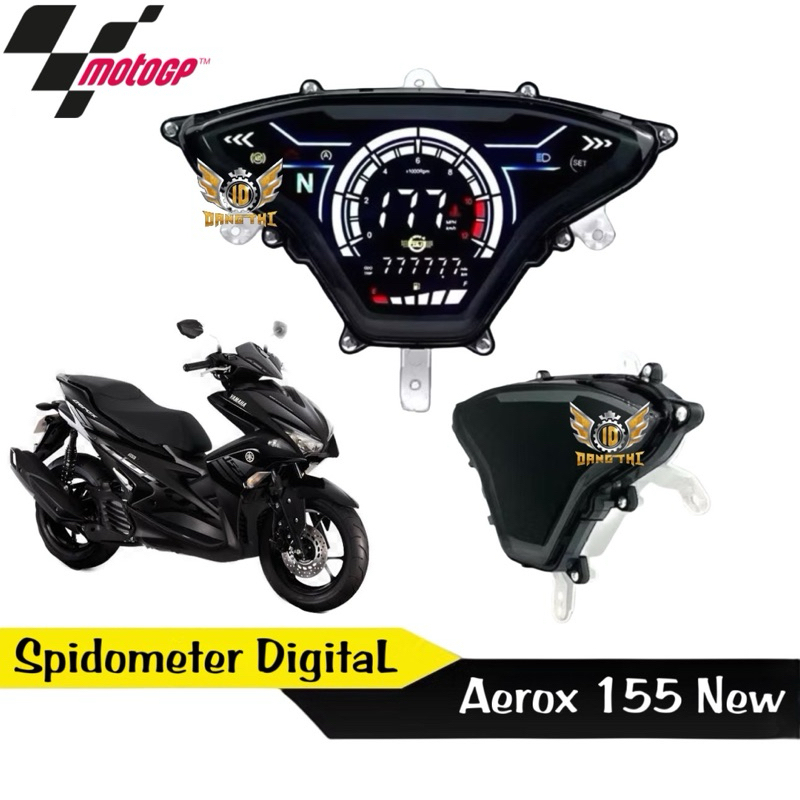 Jual Speedometer Digital Led Yamaha Aerox New 155 ABS Garansi 1 Tahun ...