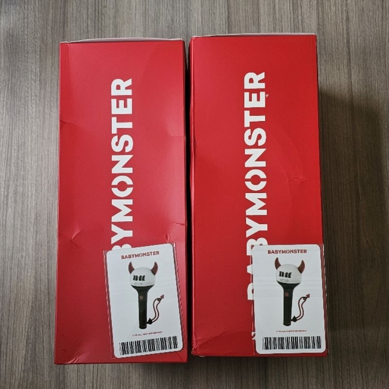 Jual (READY STOCK) Official Lightstick Babymonster + Random POB Weverse ...