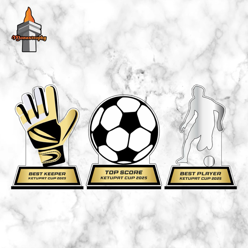 Jual Piala Futsal Piala Top Score Piala Pemain Terbaik Piala Best Goal ...
