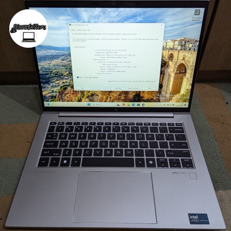 Jual HP ELITEBOOK 840 G11 VPRO ULTRA 5 135U 16GB RAM 256GB SSD GARANSI ...