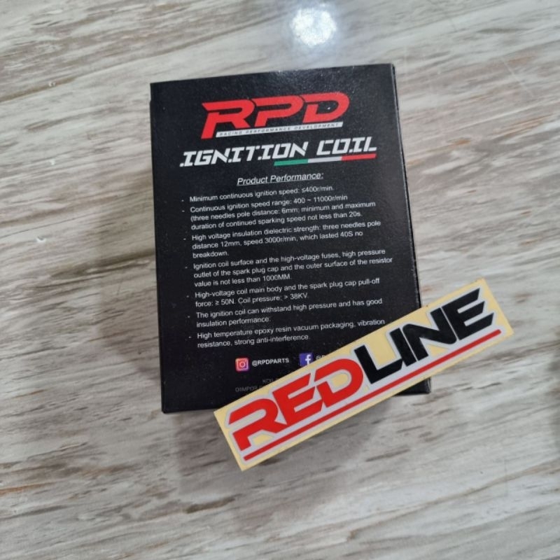 Jual COIL RACING RPD Coil Racing Rpd Produk TDRType Model Motor Injeksi ...