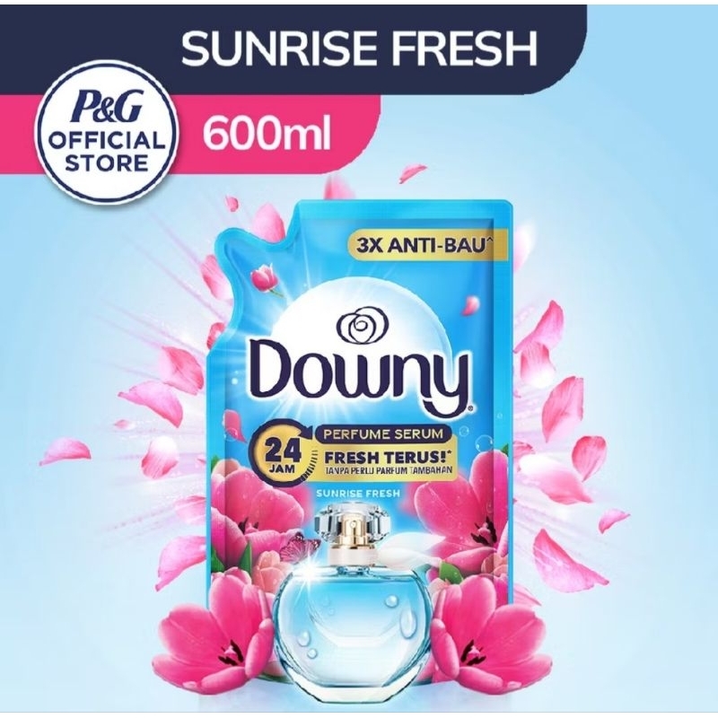 Jual Downy sunrise Fresh Refill 600 Ml | Shopee Indonesia