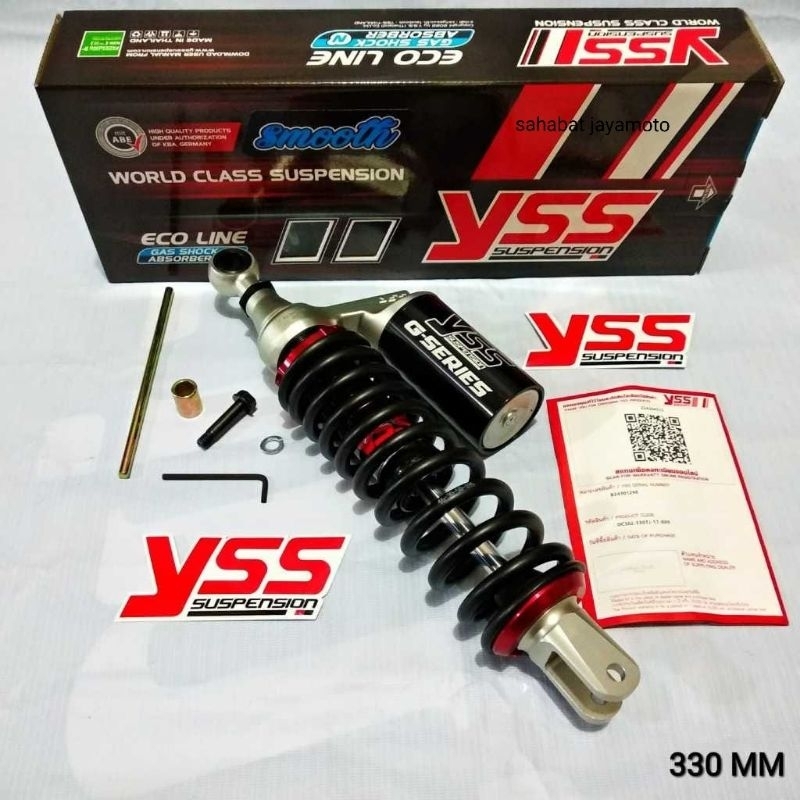 Jual Shock Belakang YSS G-Plus 330MM Vario110Led ScopyFi BeatFi Vario125 Vario150l | Shopee ...