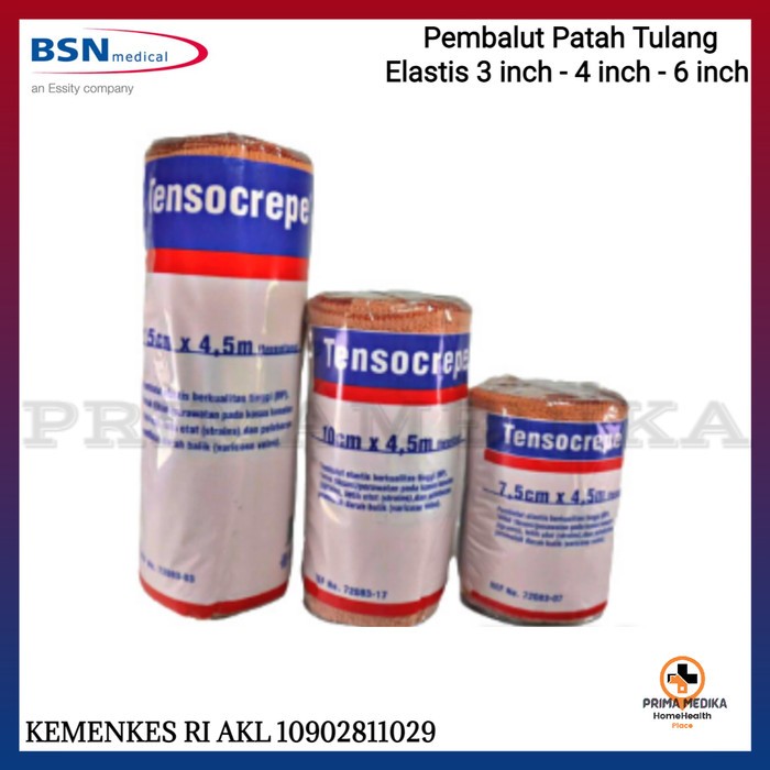Jual Tensocrepe Perban Elastis (Perban Keseleo Dan Fraktur Patah Tulang ...