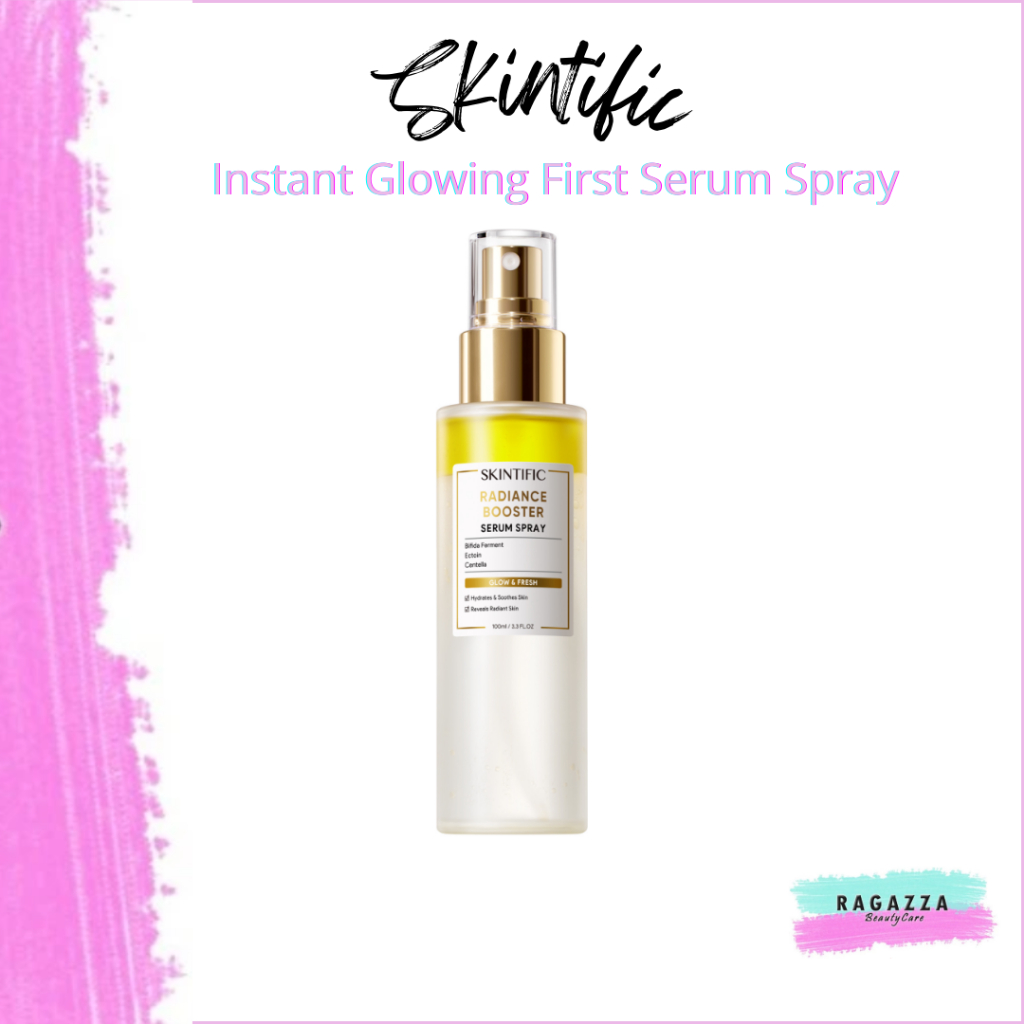Jual SKINTIFIC - Instant Glowing First Serum Spray 100ml | Shopee Indonesia