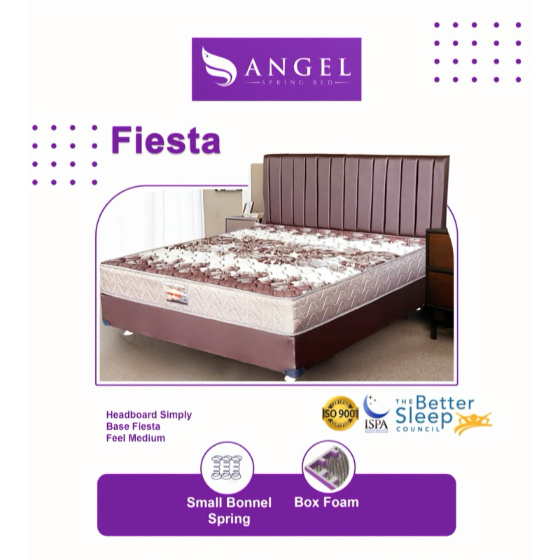 Jual ( Pre Order ) SPRINGBED ANGEL FIESTA PER TEBAL 20CM | Shopee Indonesia