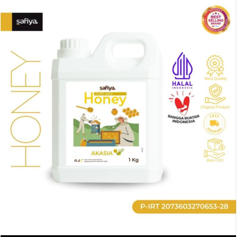 Jual MADU AKASIA 1 Kg SAFIYA ASLI MADU MURNI | Shopee Indonesia
