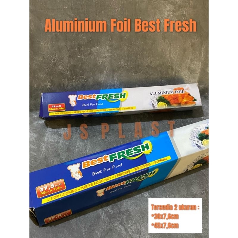 Jual Aluminium Foil Roll 30x7,6m & 45x7,6m Best Fresh - Aluminium Foil ...