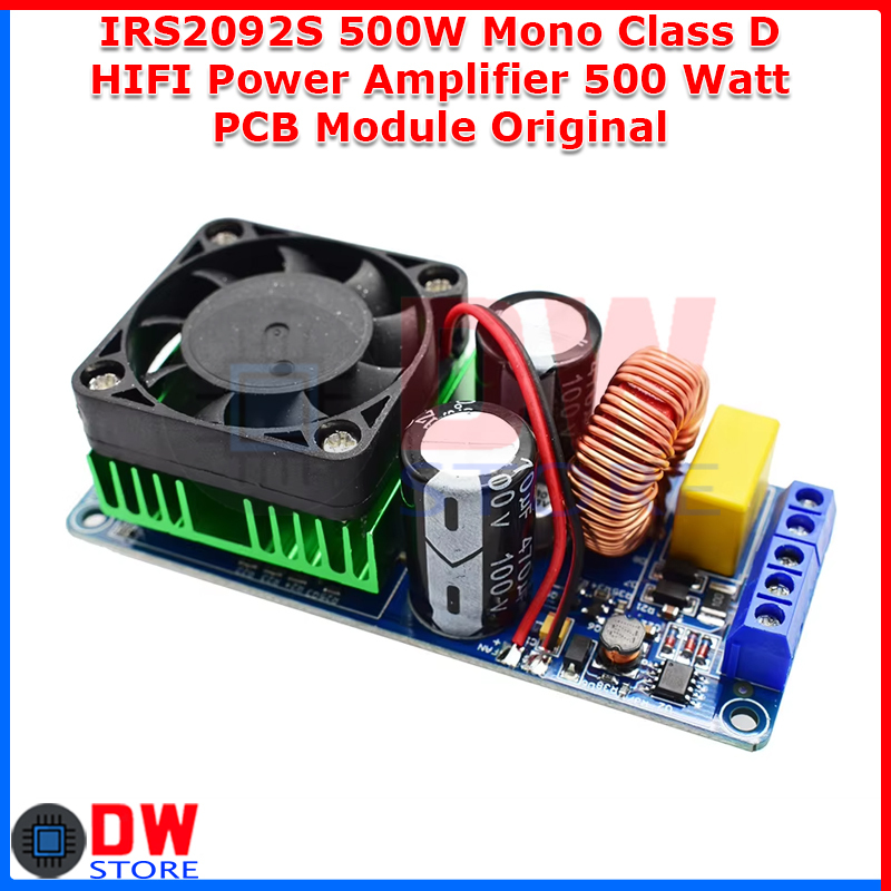 Jual IRS2092 IRS2029S IRS 2092 Mono 500W Power Amplifier HiFi Class D ...