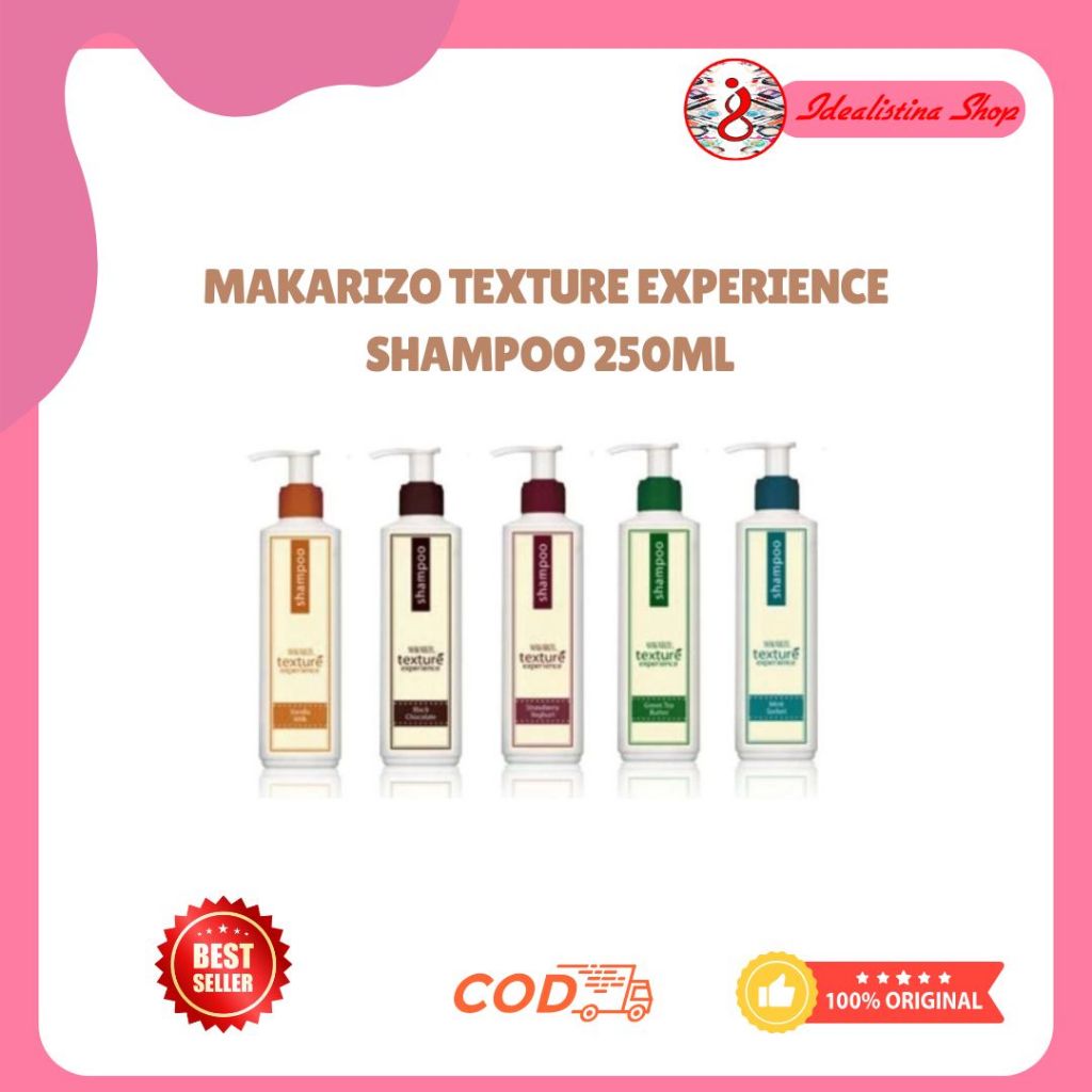 Jual Makarizo Texture Experience Shampoo 250ml | Shopee Indonesia