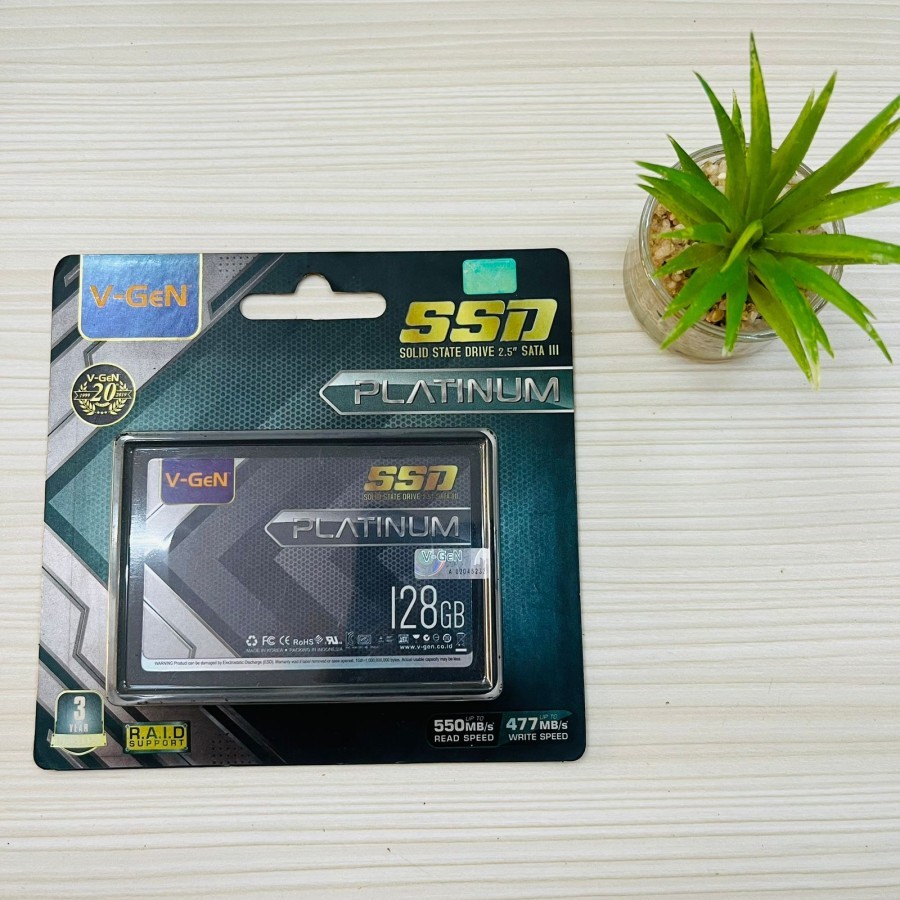 Jual V-GEN SSD 128GB Sata 3 V-GEN Platinum Sata III 2,5inch Speed ...