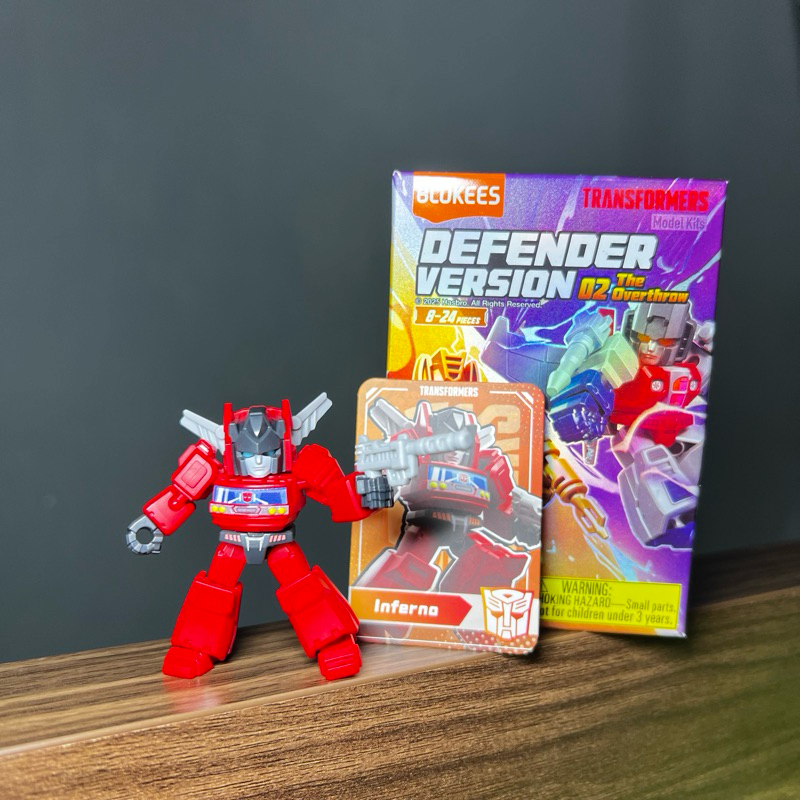 Jual Blokees Transformer DEFENDER VERSION 02 The Overthrow - INFERNO ...