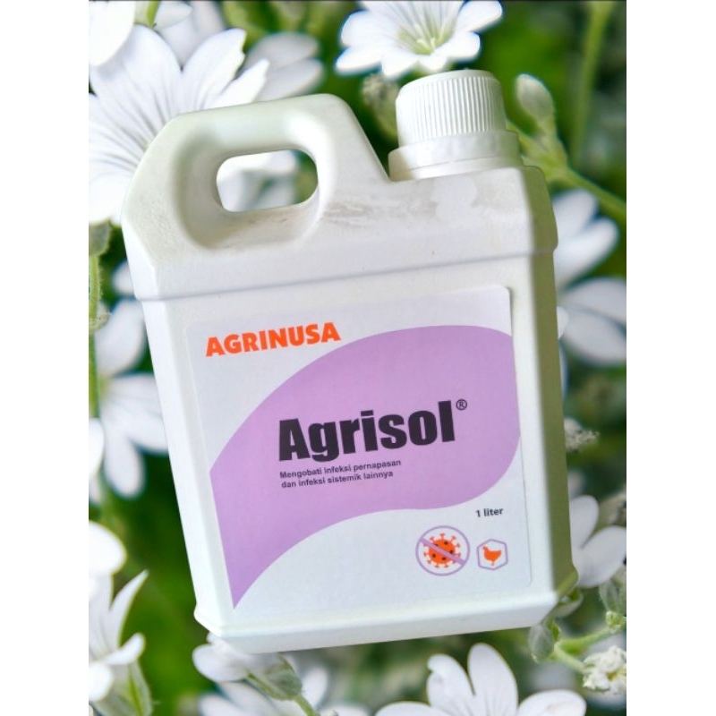 Jual AGRISOL 1 literl Obat Ayam atasi Snot, CRD, Coryza, Colibacilosis ...