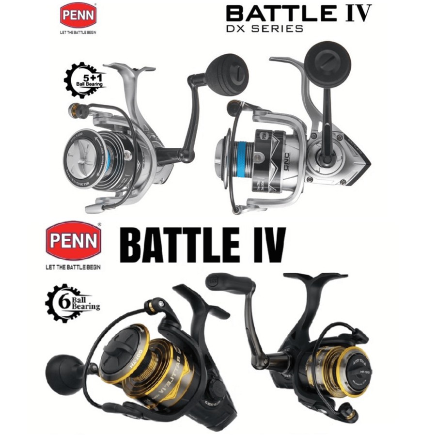 Jual Reel PENN BATTLE IV / BATTLE IV DX SPINNING 4000 5000 6000 ...
