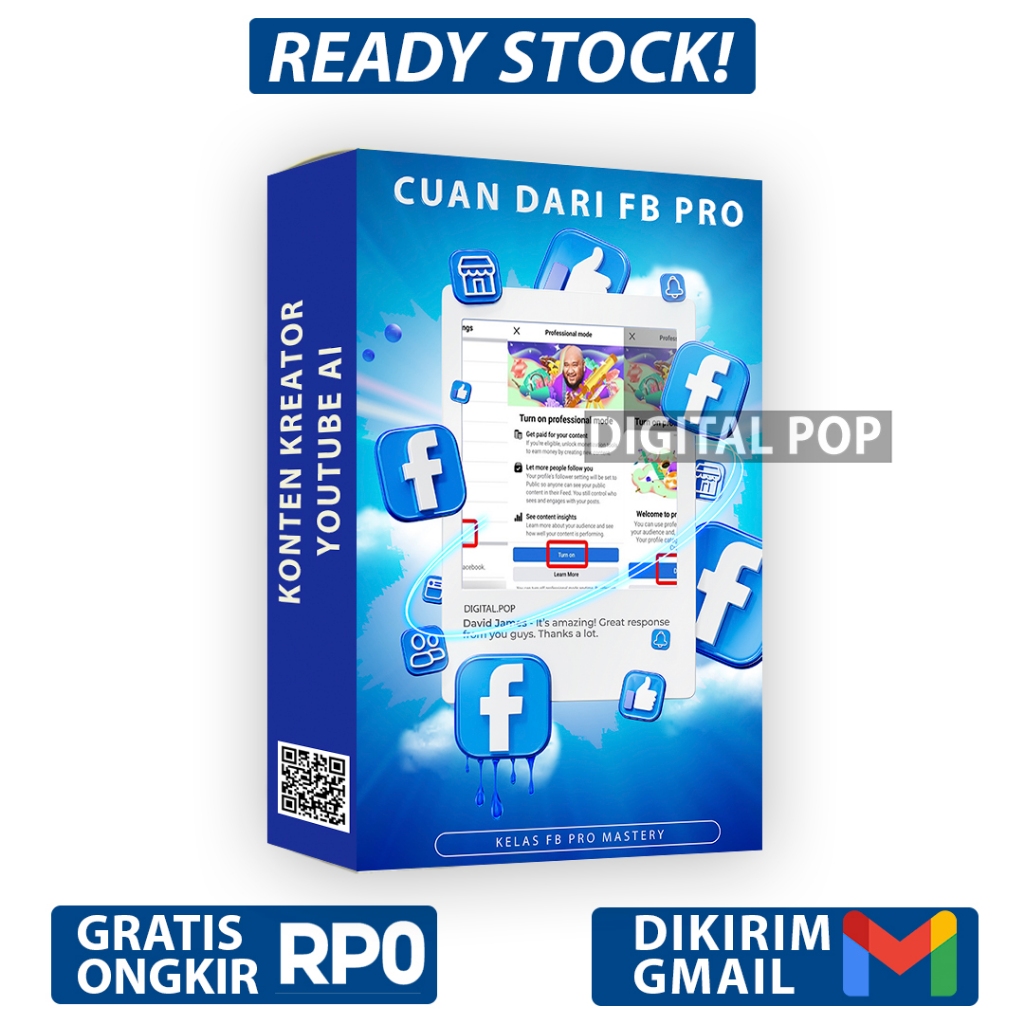 Jual Kelas FB Pro Mastery : Cara Cepat Cuan Di Facebook Pro | Shopee ...
