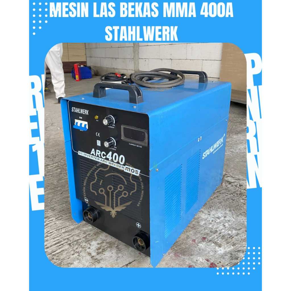 Jual MESIN LAS BEKAS MMA 400A STAHLWERK MESIN LAS LISTRIK STAHLWERK ...