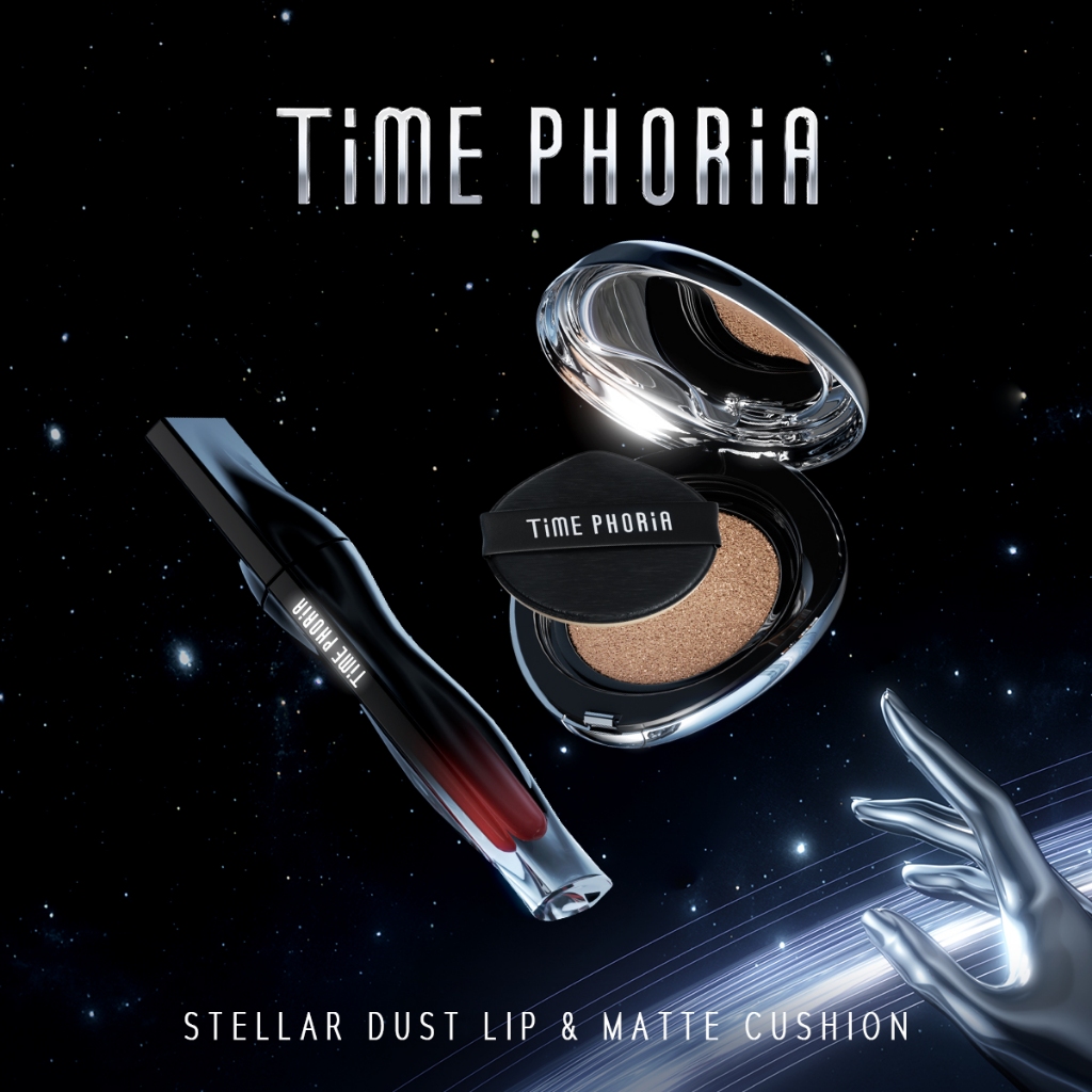 Jual TIME PHORIA-PAKET- MATTE CUSHION 11G & STELLAR DUST LIP 5ML ...