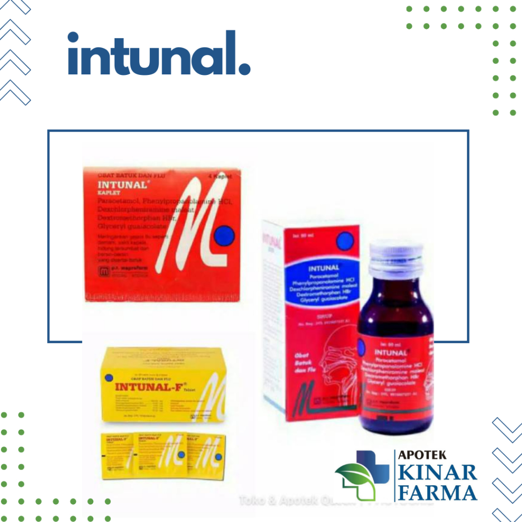 Jual intunal sirup || intunal f tab || intunal tablet | Shopee Indonesia