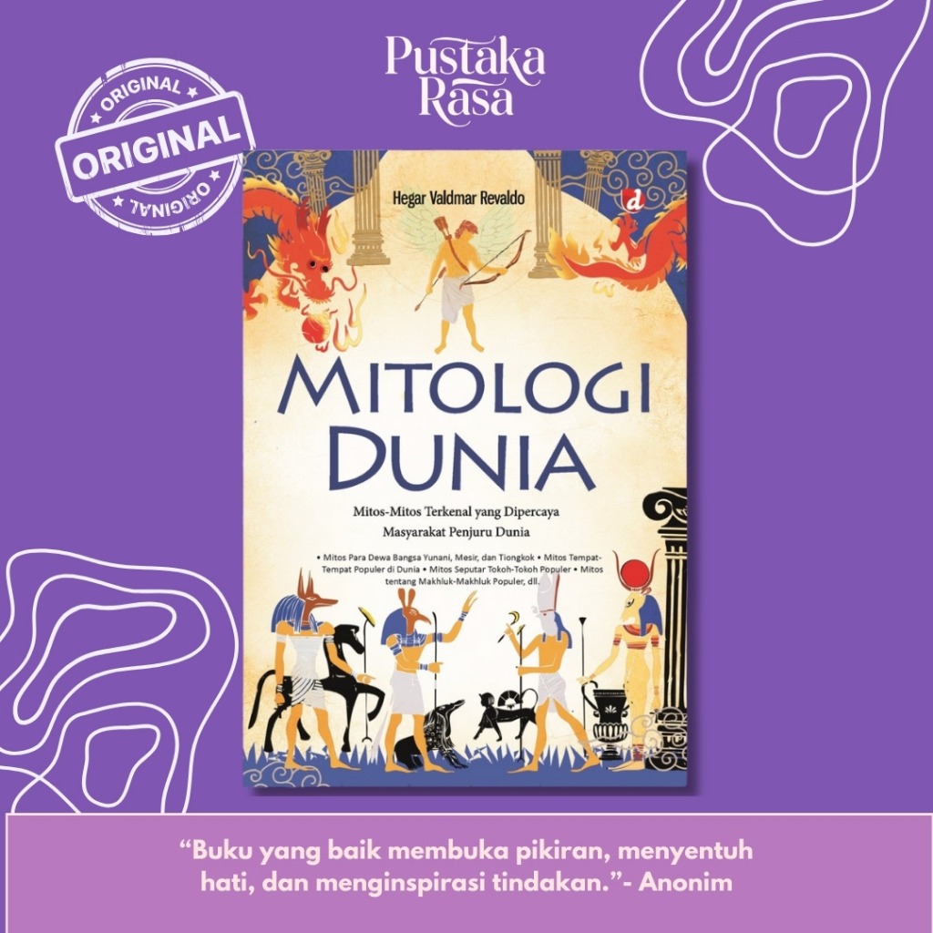 Jual PUSTAKA RASA - Buku Mitologi Dunia - Hegar Valdmar Revaldo - DP | Shopee Indonesia