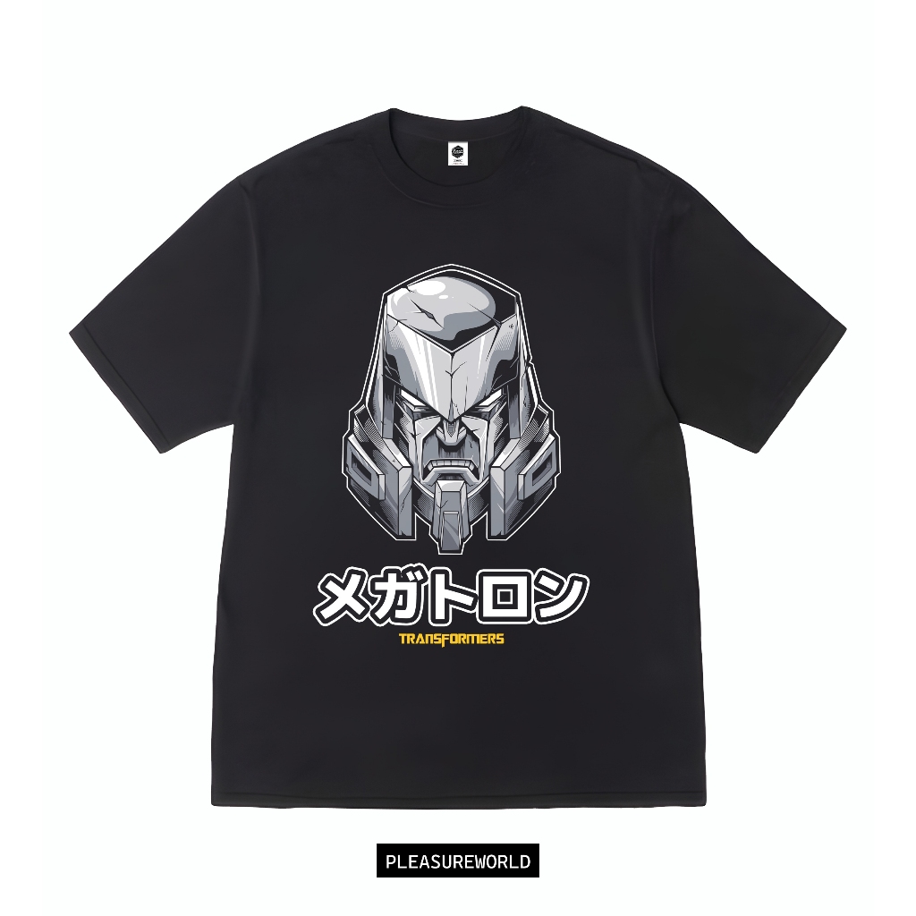 Jual Kaos Transformer Japan Text - Megatron | Pleasure World | Shopee ...