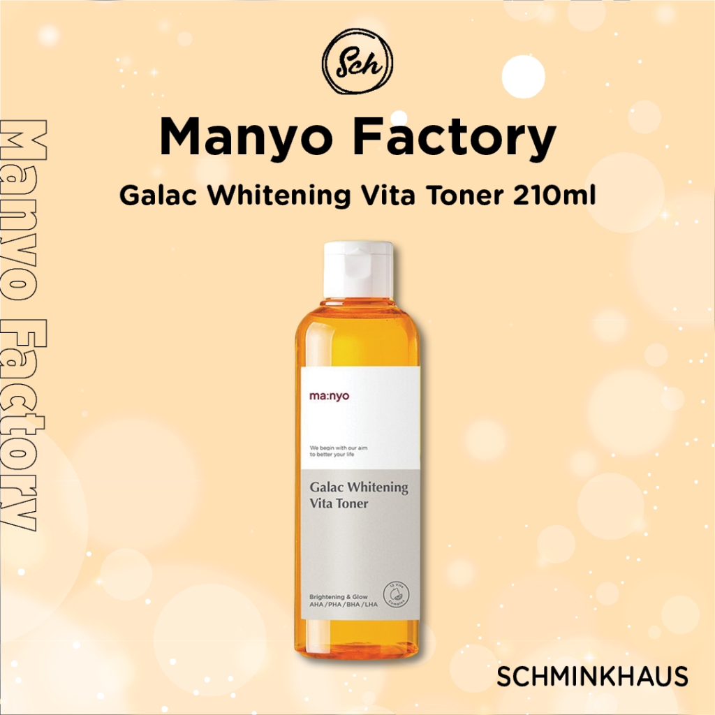 Jual MANYO Galac Whitening Vita Toner 210ml | Shopee Indonesia