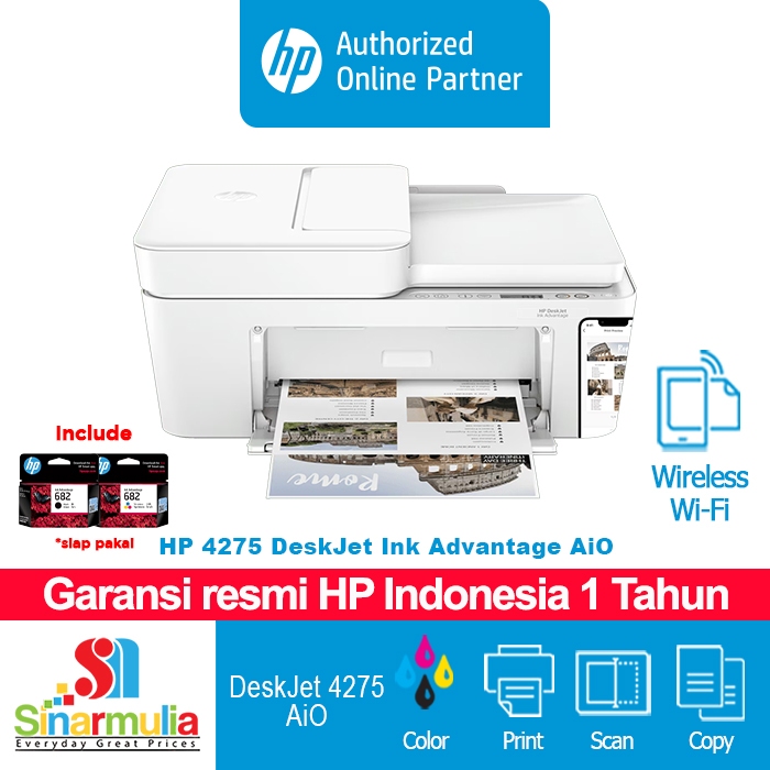 Jual HP Printer 4275 DeskJet Ink Advantage All in One Wireless Wi-Fi ...