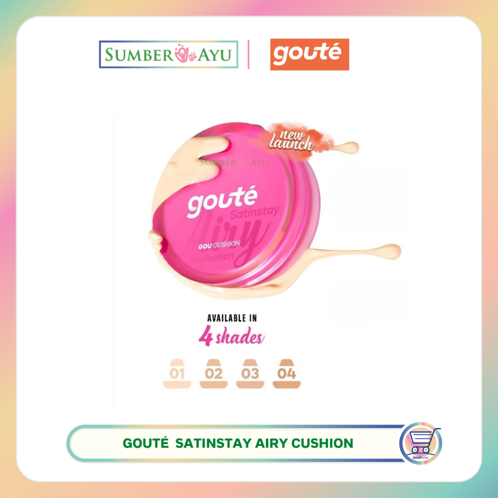 Jual SUMBER AYU Gouté Goucushion SatinStay Airy Perfection Cushion ...