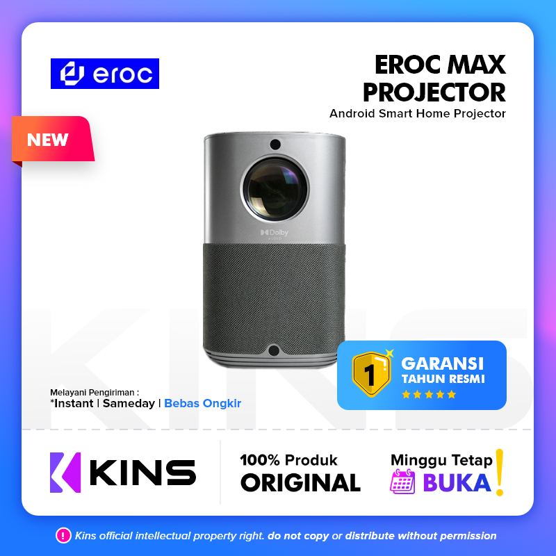 Jual EROC Max Android - Dolby Audio - Full HD - Built in Speaker - 3000 ...
