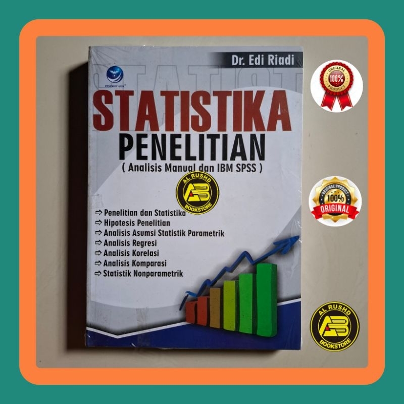Jual Buku (ORI 100%) STATISTIKA PENELITIAN (Analisis Manual dan IBM SPSS) Edi Riadi | Shopee ...