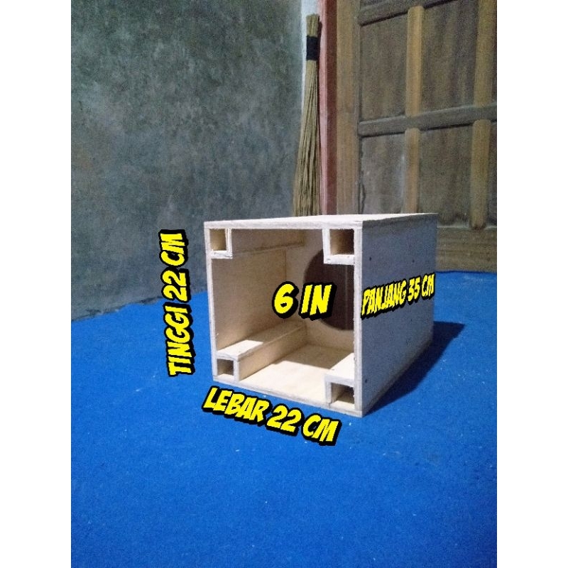 Jual Box Planar 6 in single Tebal tripek 9mm | Shopee Indonesia