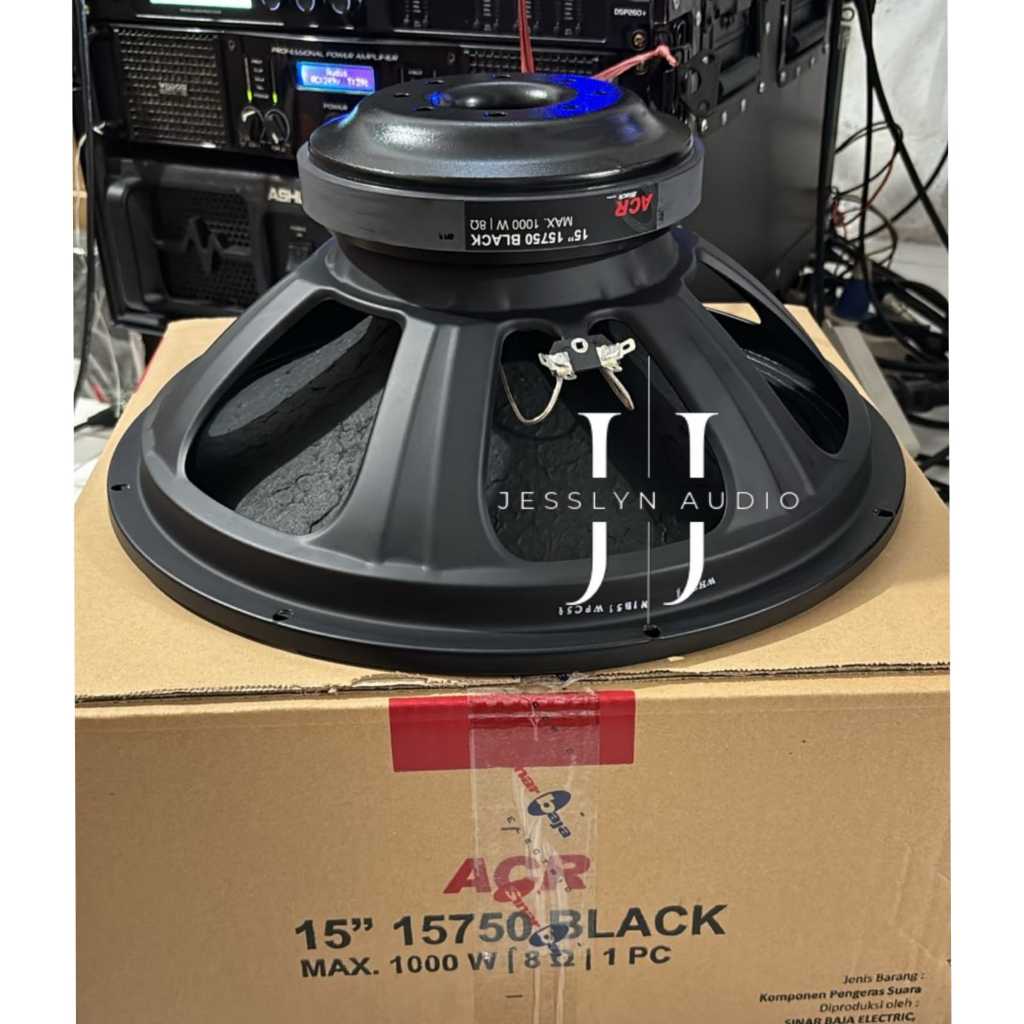 Jual Speaker 15 Inch ACR 15750 BLACK woofer Original / speaker 15" ACR ...